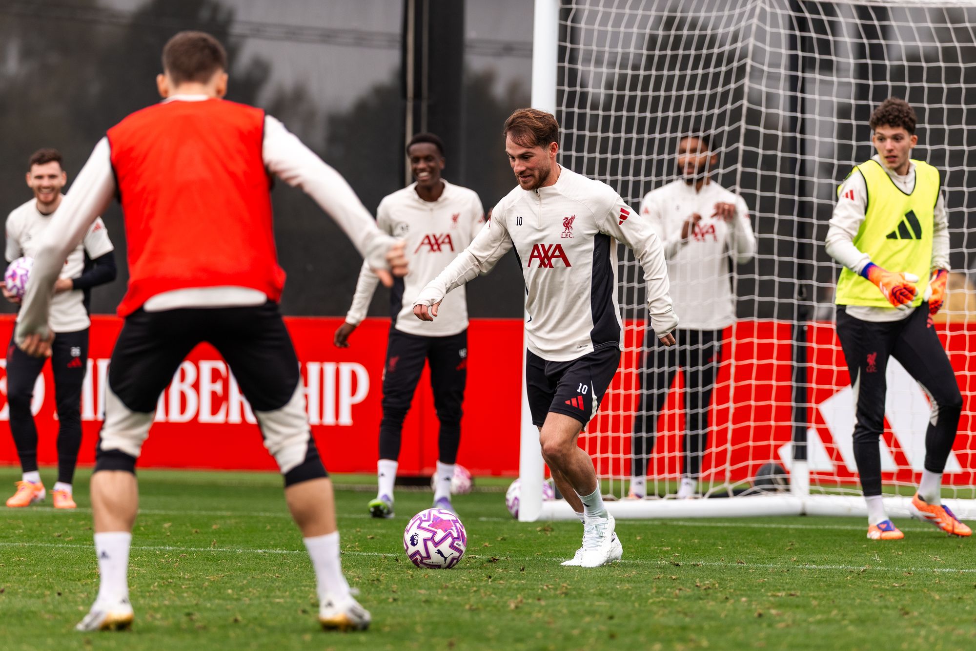 'Special' Liverpool star among three players missing from training ...