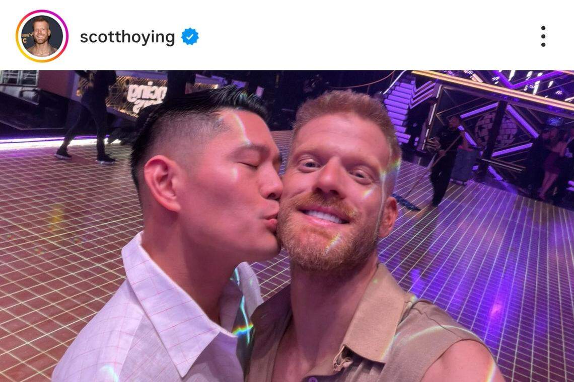 Pentatonix singer Scott Hoying expecting first baby with husband Mark Manio