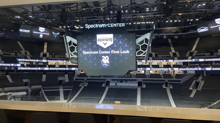See inside: Spectrum Center reopens this weekend after a $245M upgrade