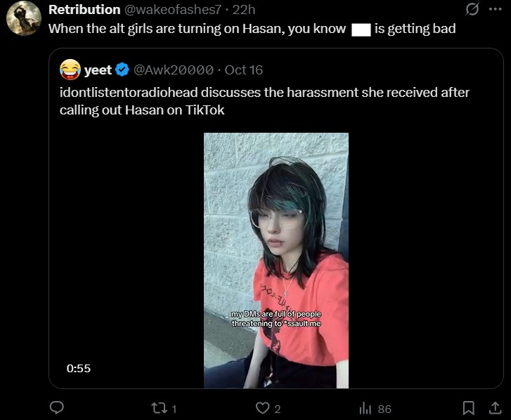 Hasan Piker Fans Are Allegedly Harassing This Creator Over Criticism ...