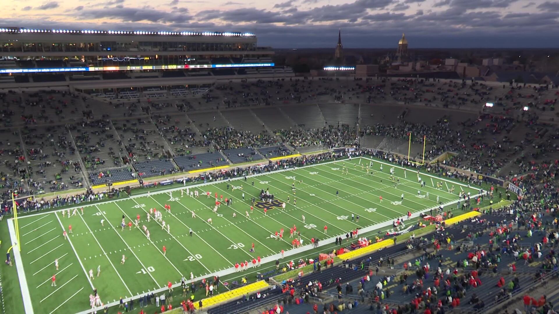 Notre Dame says it is safe to resume normal activity ahead of home game ...