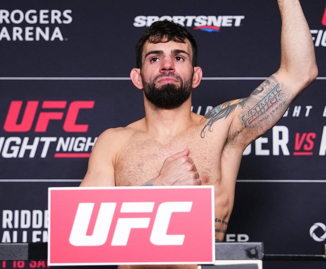 Bruno Bulldog não consegue se impor e acaba finalizado no UFC Vegas 118