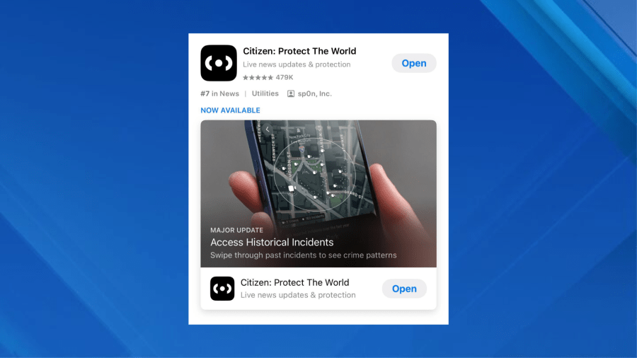 Safety app Citizen to pay users to go live on the platform