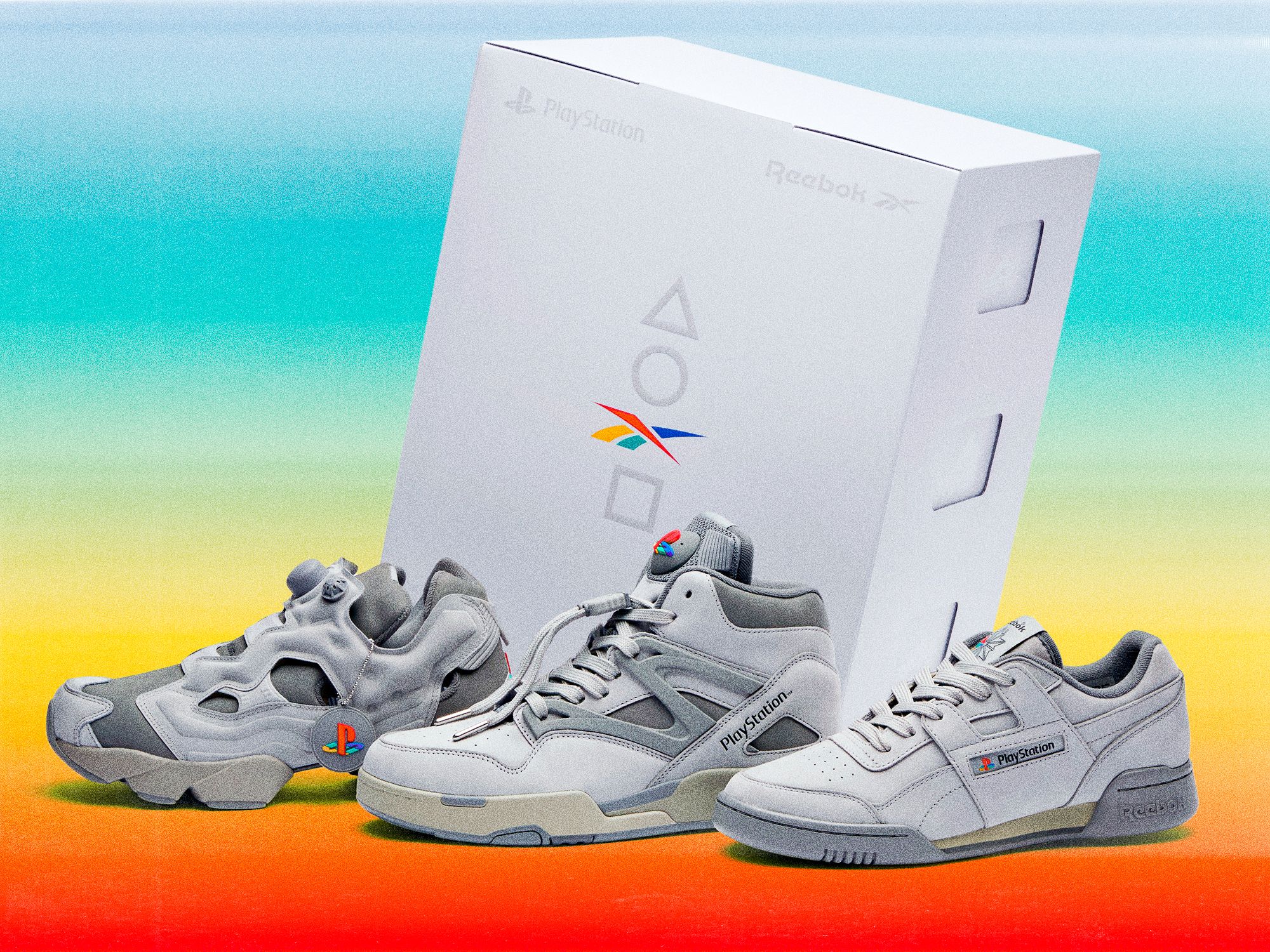 Rebook Revives Three Mid-’90s Classics for the Sony PlayStation’s 30th