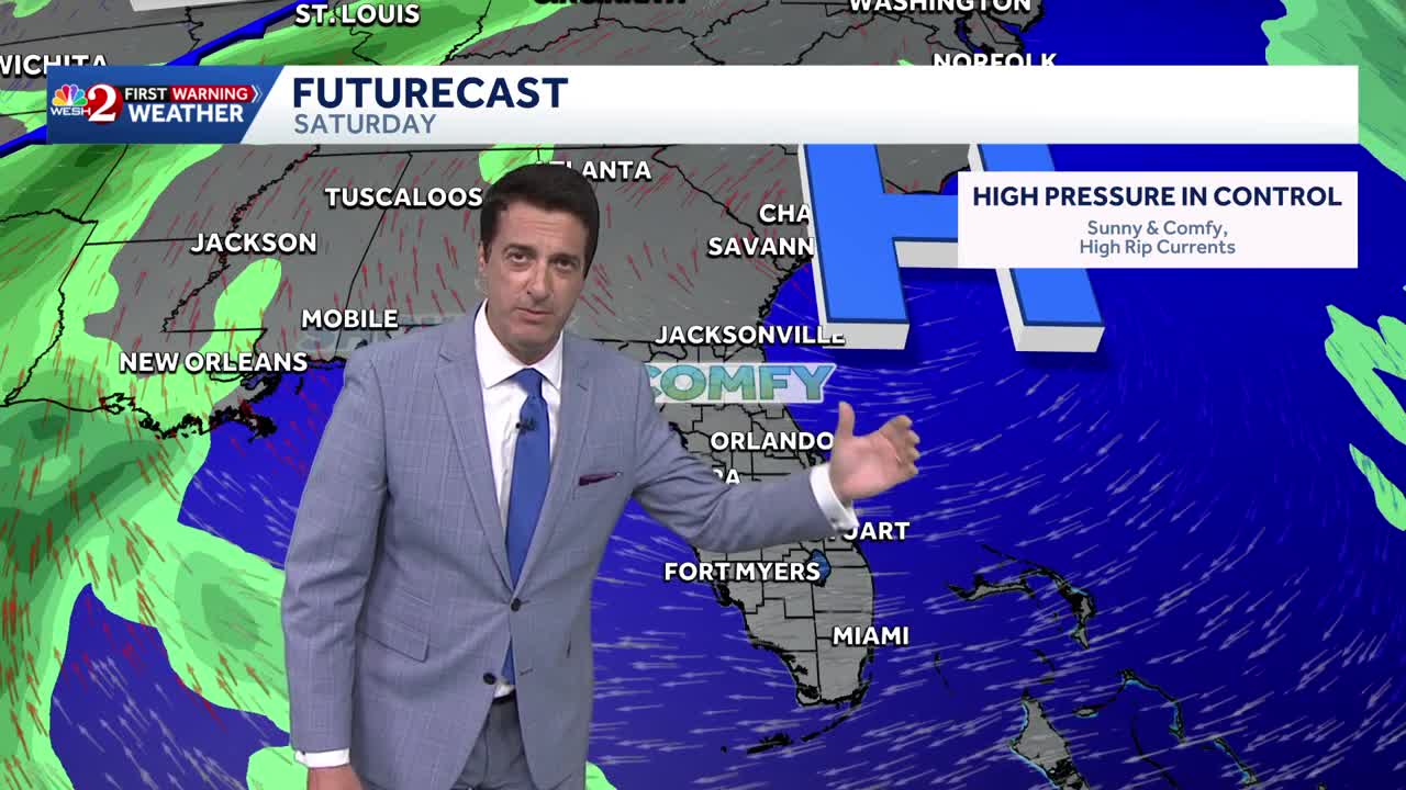 Good looking weekend weather + watching the tropics. (10.17.25)