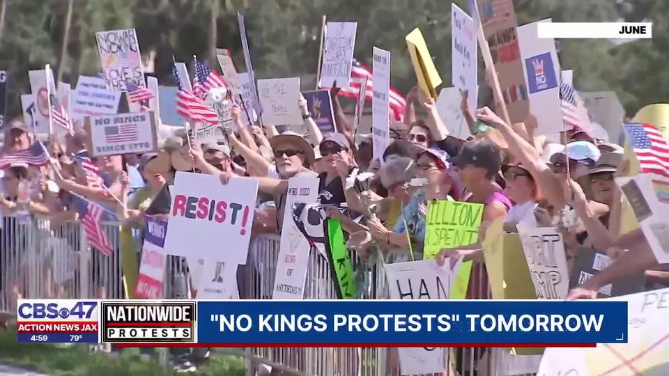 ‘No Kings’ protest organizers send letter to COJ and JSO amid safety ...