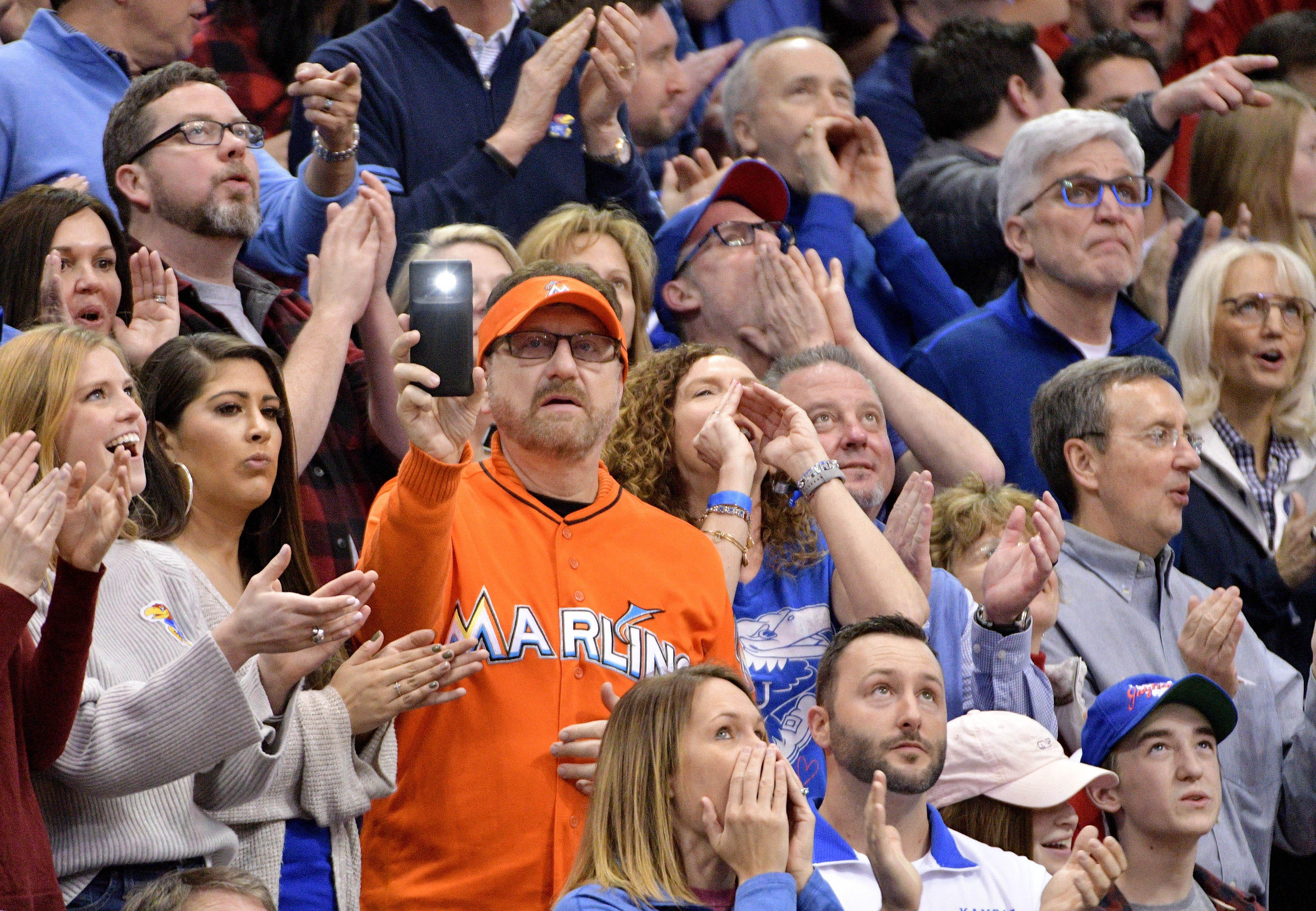 Is that the real Marlins Man or the fake one at World Series Game 1?