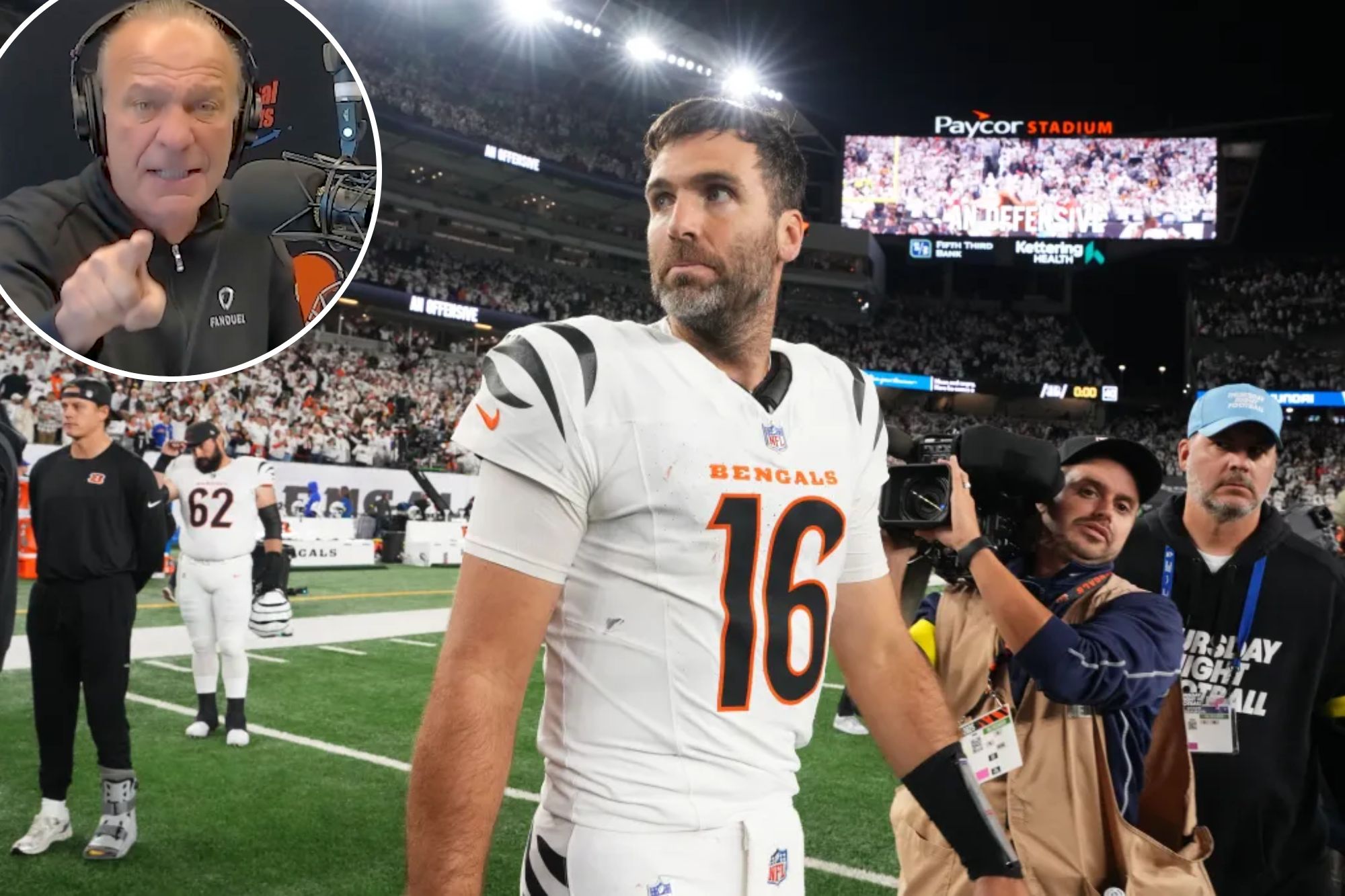 Cleveland radio host loses it after Joe Flacco’s Bengals breakout