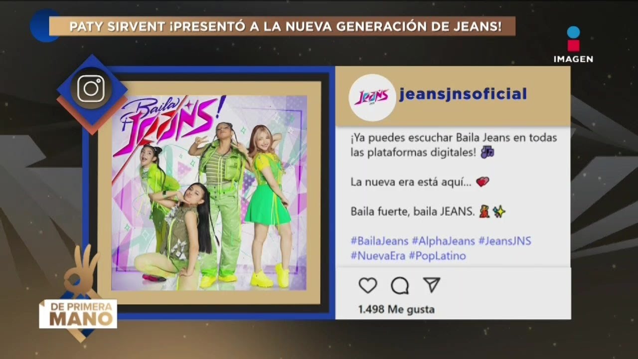 ¡Paty Sirvent presenta a la NUEVA GENERACIÓN de 'JEANS' y les llueven ...
