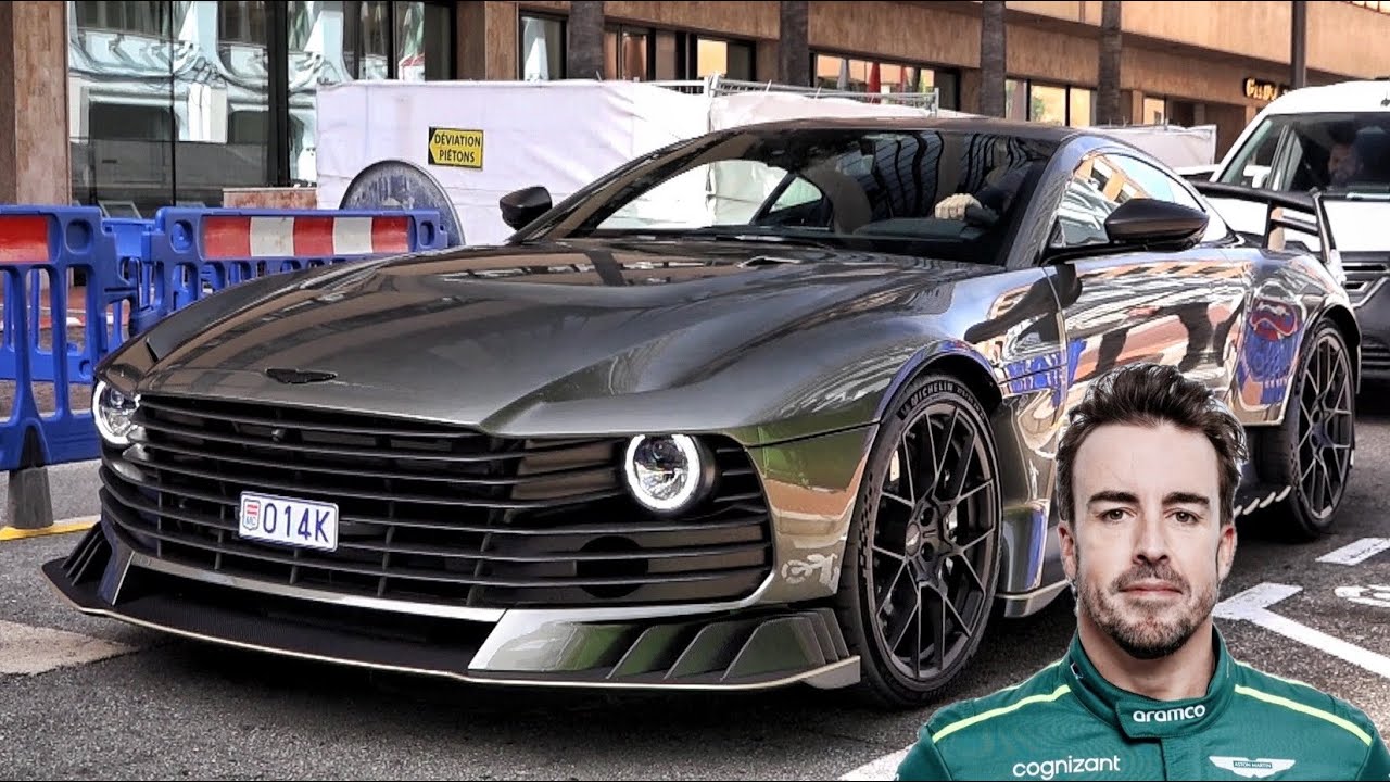 Fernando Alonso et sa nouvelle Aston Martin Valiant! 1 of 38 😳