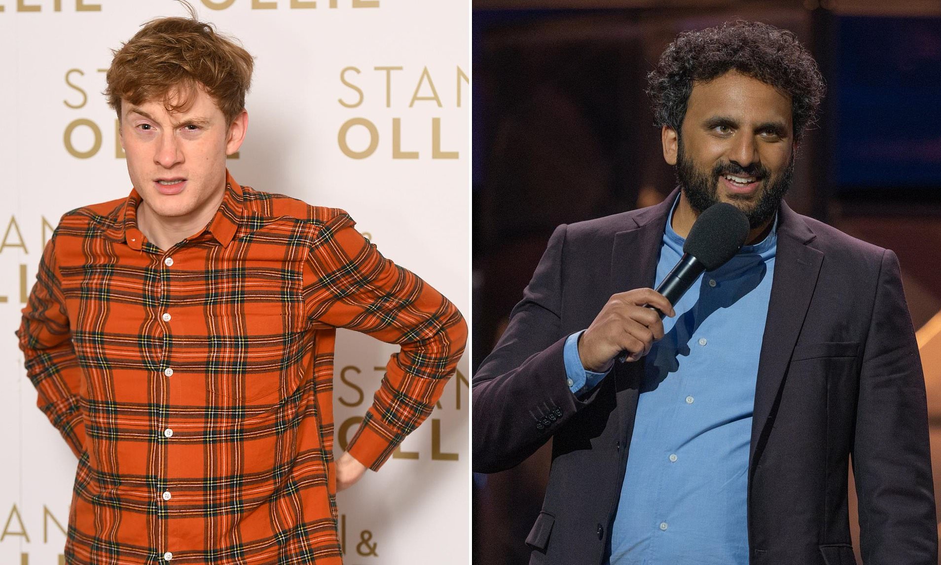 TV comedians Nish Kumar and James Acaster branded 'nimbies'