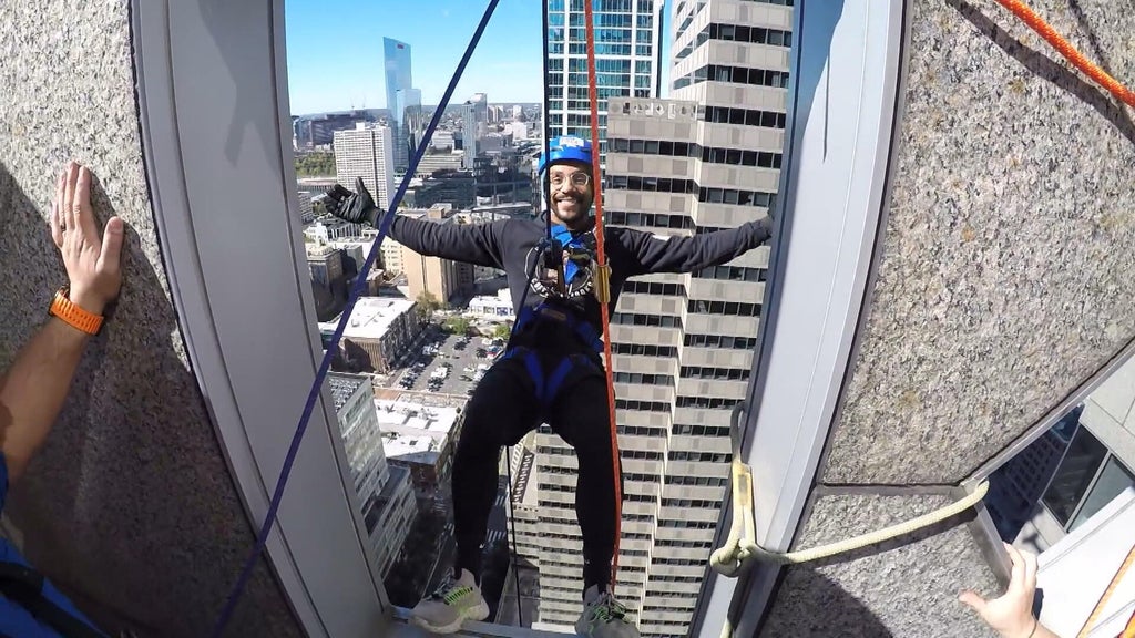 Philadelphia nonprofit's nail-biting fundraiser entailed rappelling a ...
