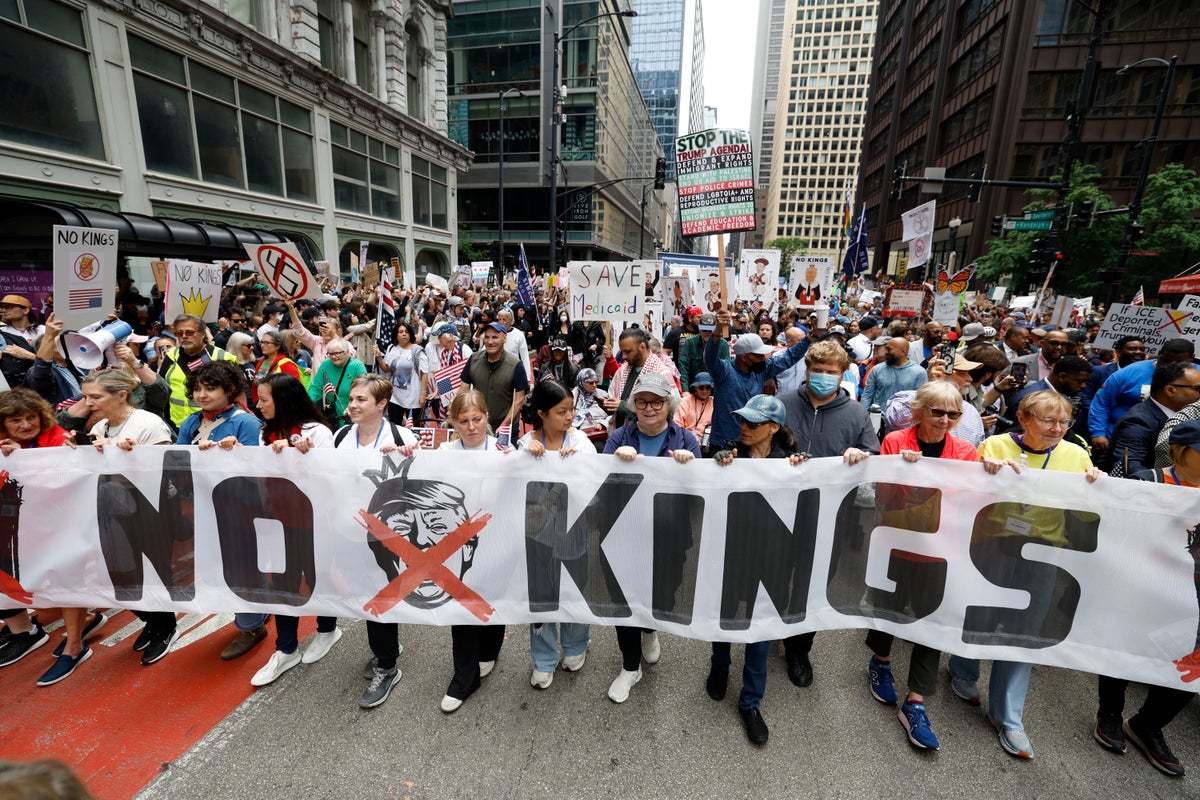 Trump insists ‘I’m no King’ as thousands of ‘No Kings’ protests set to ...