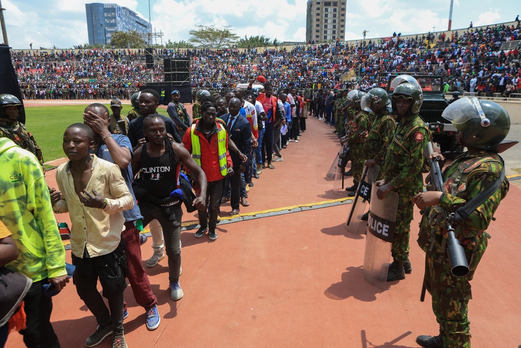 Heavy security after deadly violence in Kenya as thousands turn out to ...