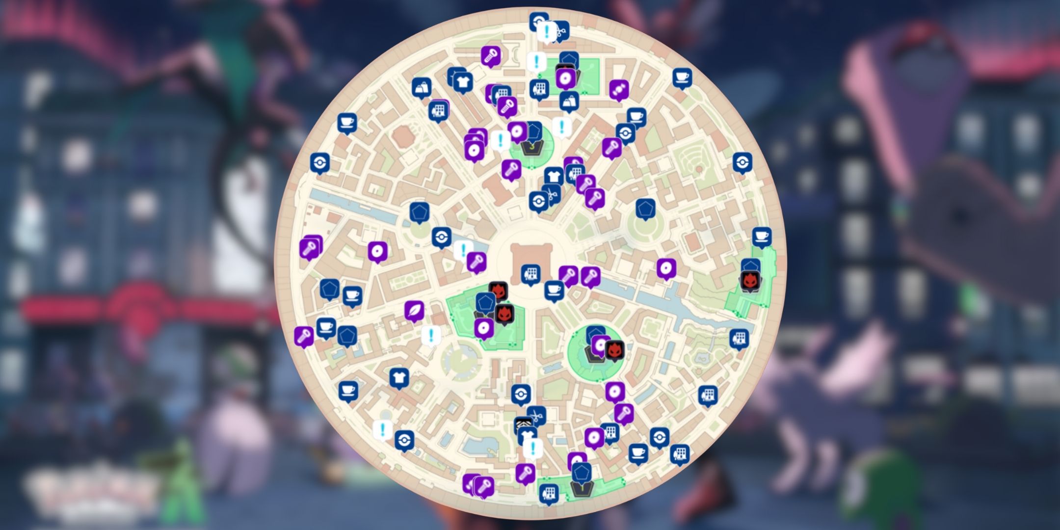 Pokemon Legends: Z-A Interactive Map