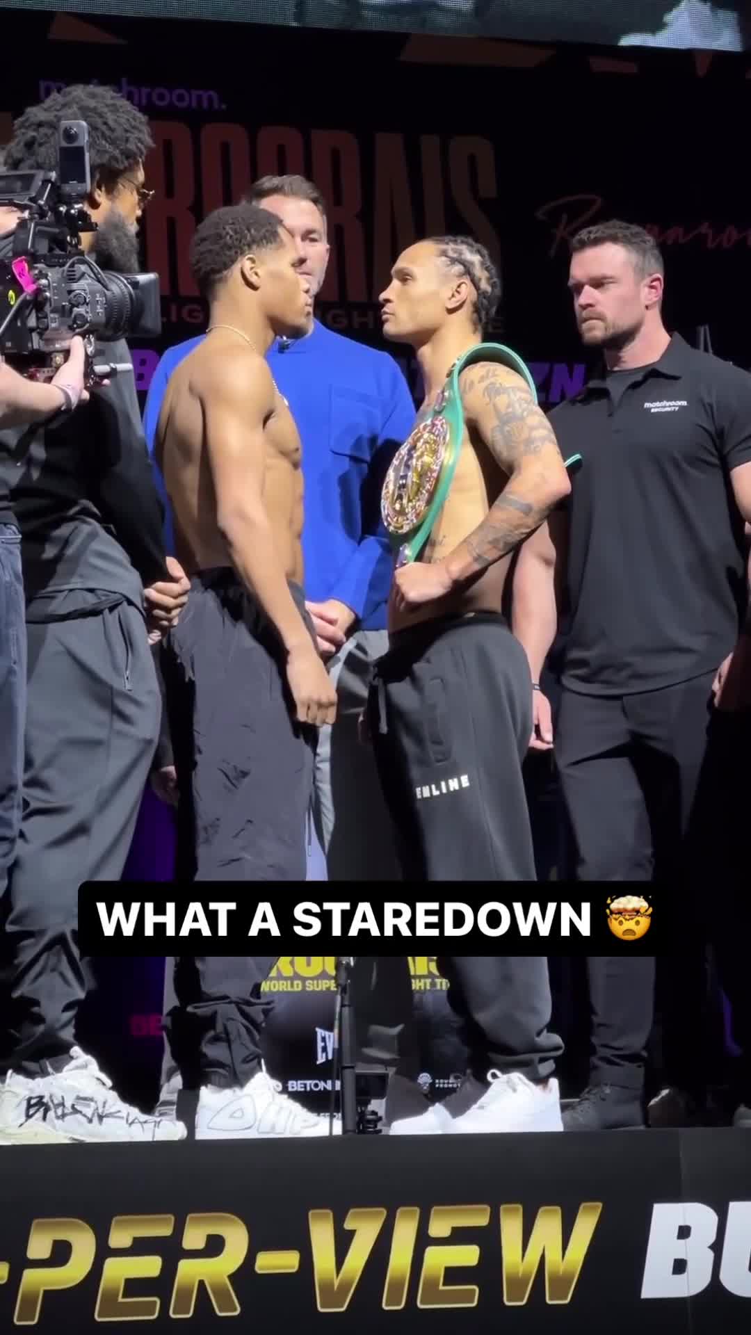 Devin Haney vs Regis Prograis intense face-off