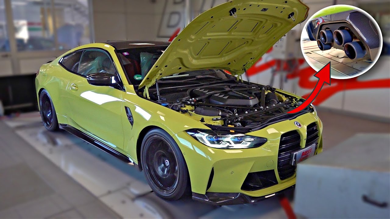 BMW M4 G82 with M Performance OPF Delete Exhaust Sound
