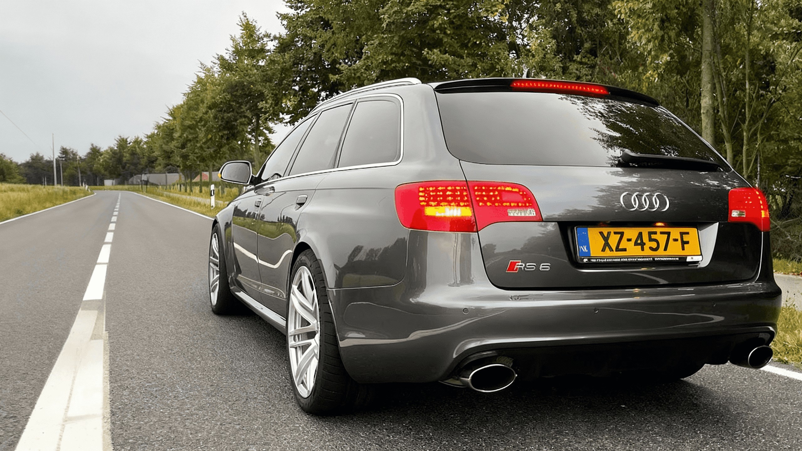 780HP Audi RS6 C6 V10 335km/h Autobahn POV