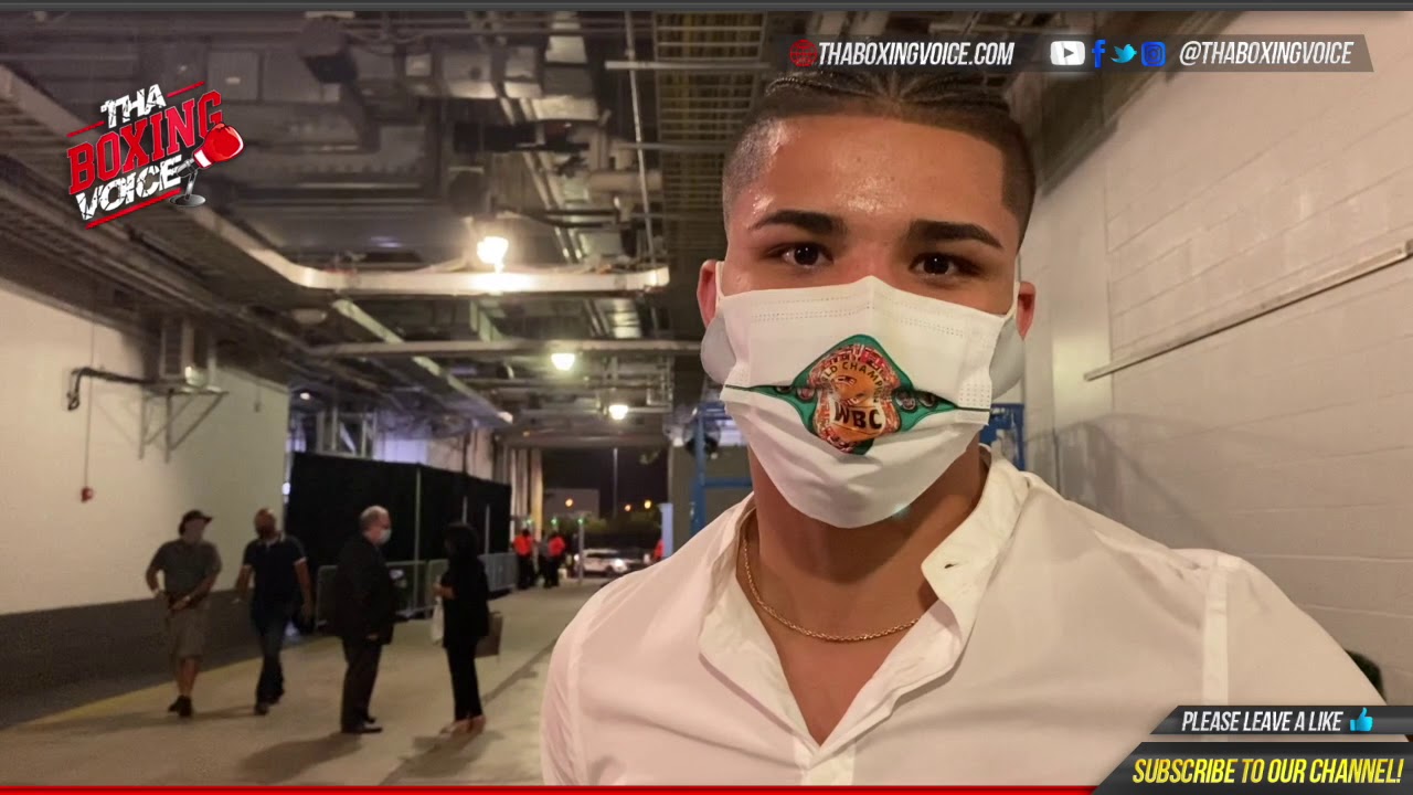 🟢 Xander Zayas, I have learned a lot from Canelo ️Discusses training ...