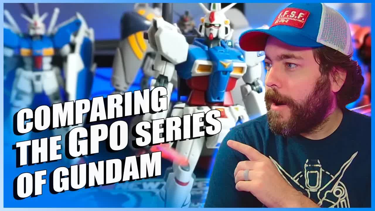 Comparing all GP0 series Gundam designs [Robot Spirits ver anime]