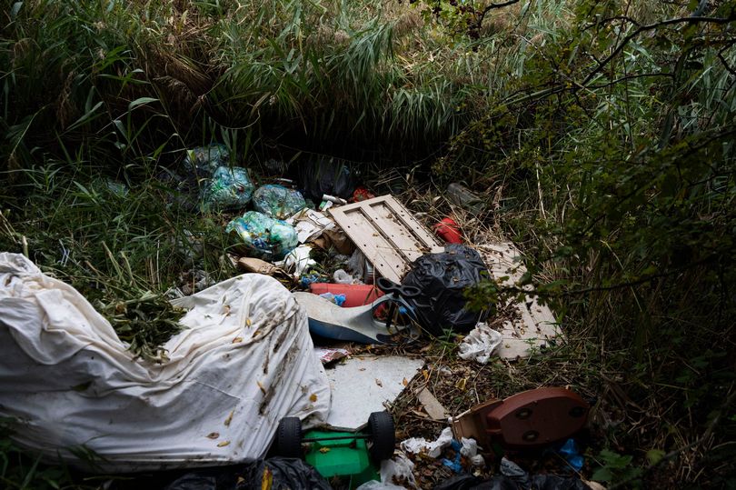 Inside the UK 'fly-tipping capital' that makes Birmingham look tidy