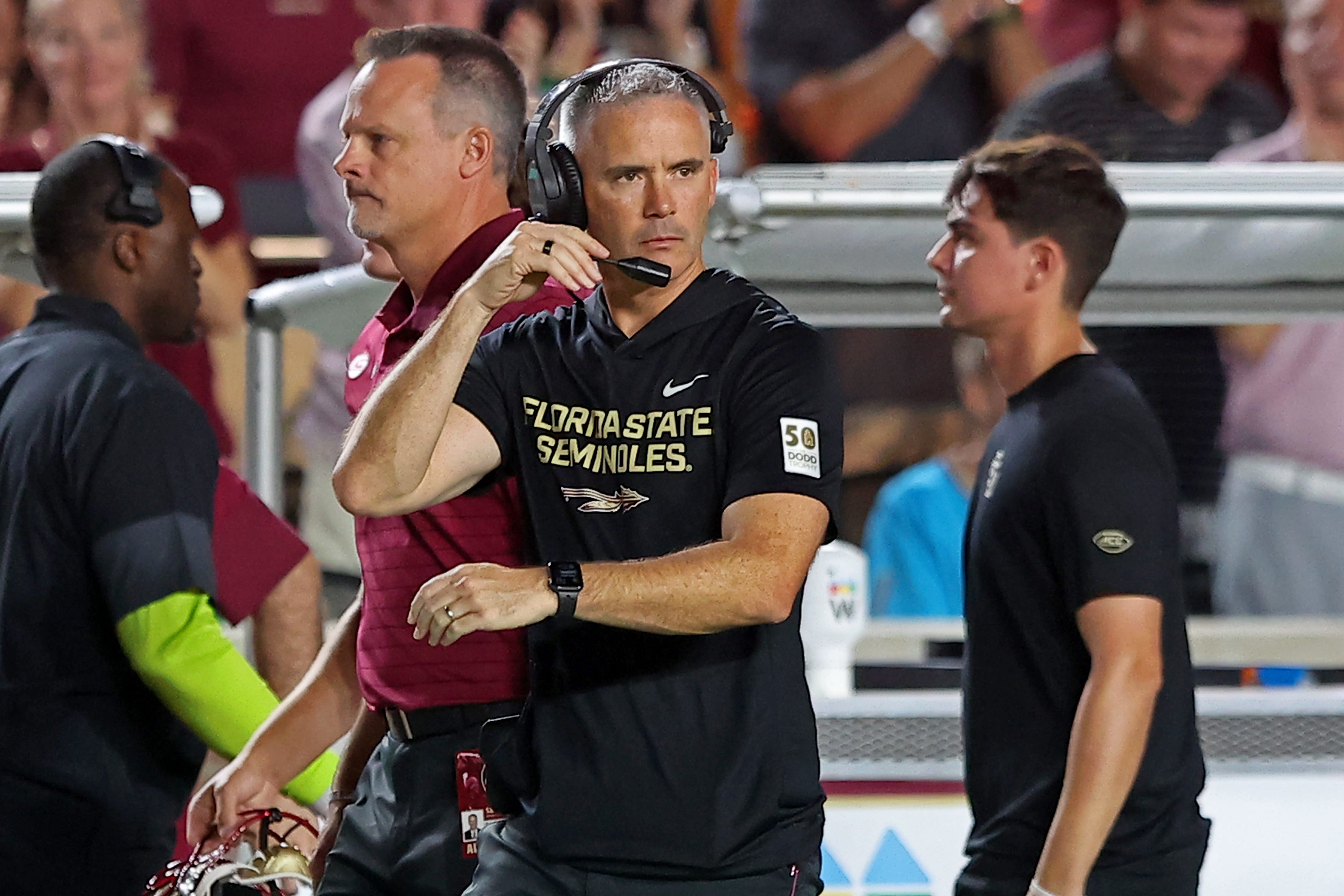 Florida State 'fully committed' to football coach Mike Norvell, read ...