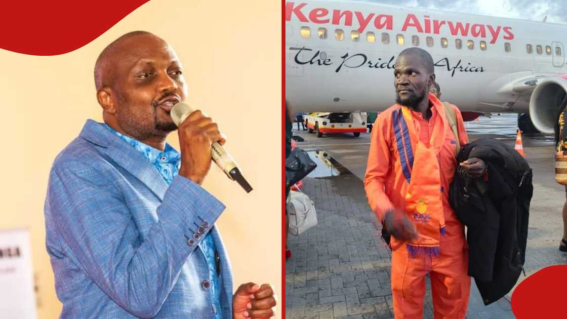 Nuru Okanga, Omosh One Hour arrive in Kisumu via flight to give Raila ...