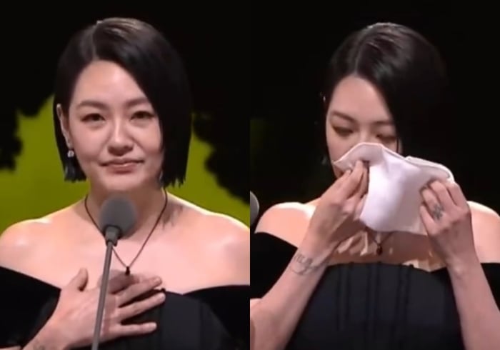 Xu Xidi Honors Late Sister at Golden Bell Awards