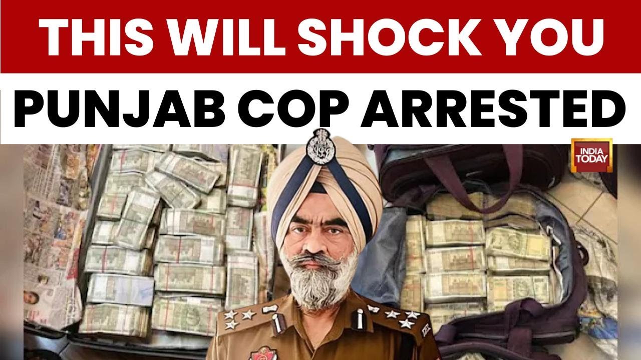 Punjab Top Cop Scandal: ₹7.5 Crore Cash, 2.5kg Gold Seized from DIG Bhullar