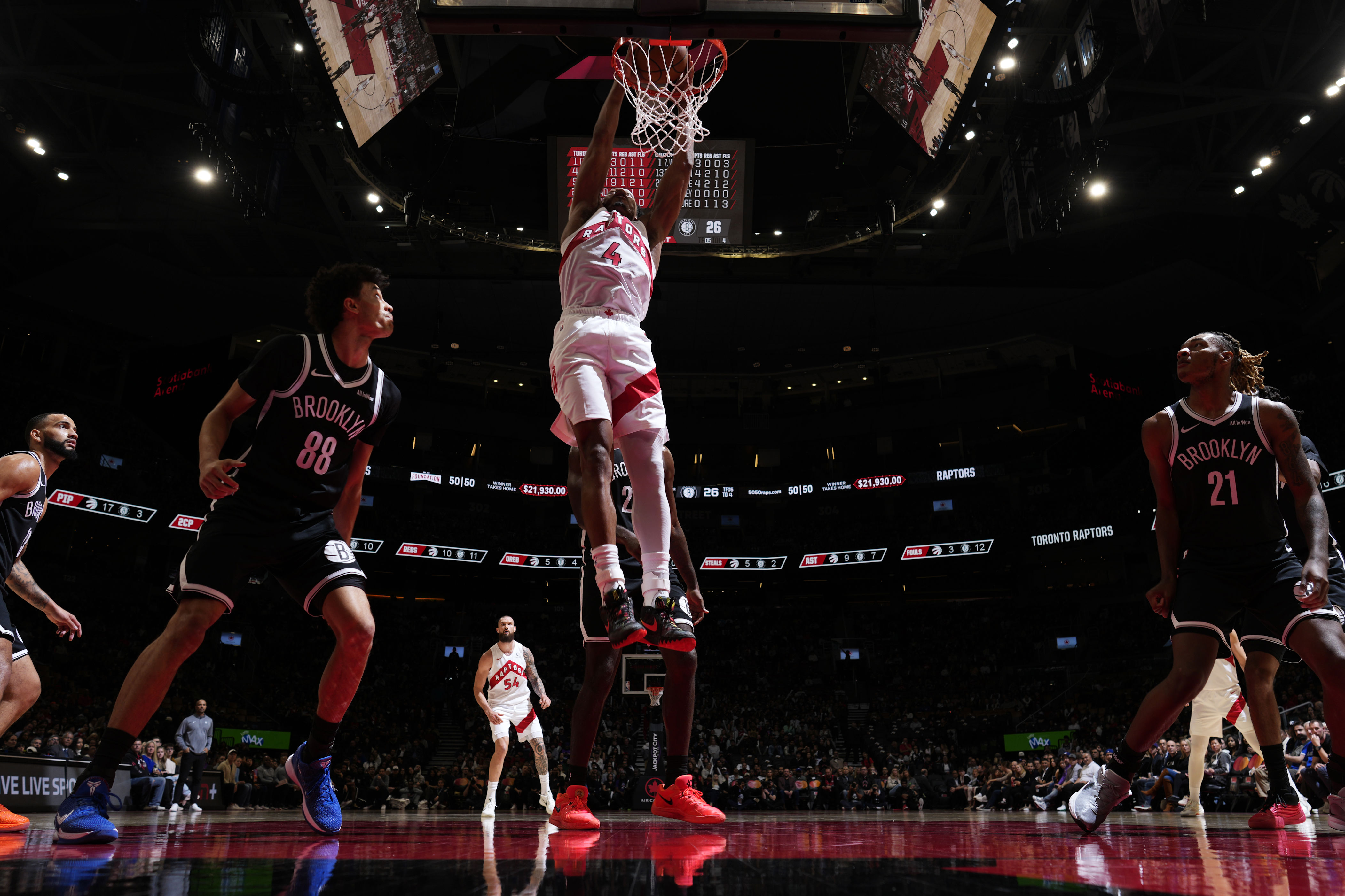 Raptors lean on excitement in Toronto, defeat Nets in pre-season finale