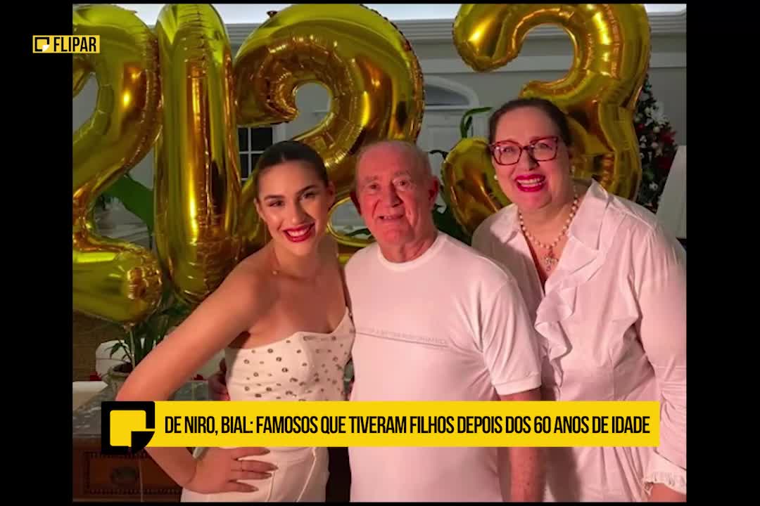 Famosos que tiveram filhos depois dos 60 anos de idade