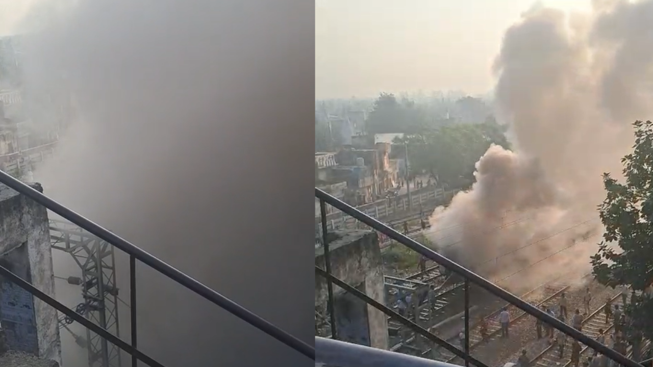 Punjab: Fire breaks out in AC coach of Amritsar-Saharsa Garib Rath ...