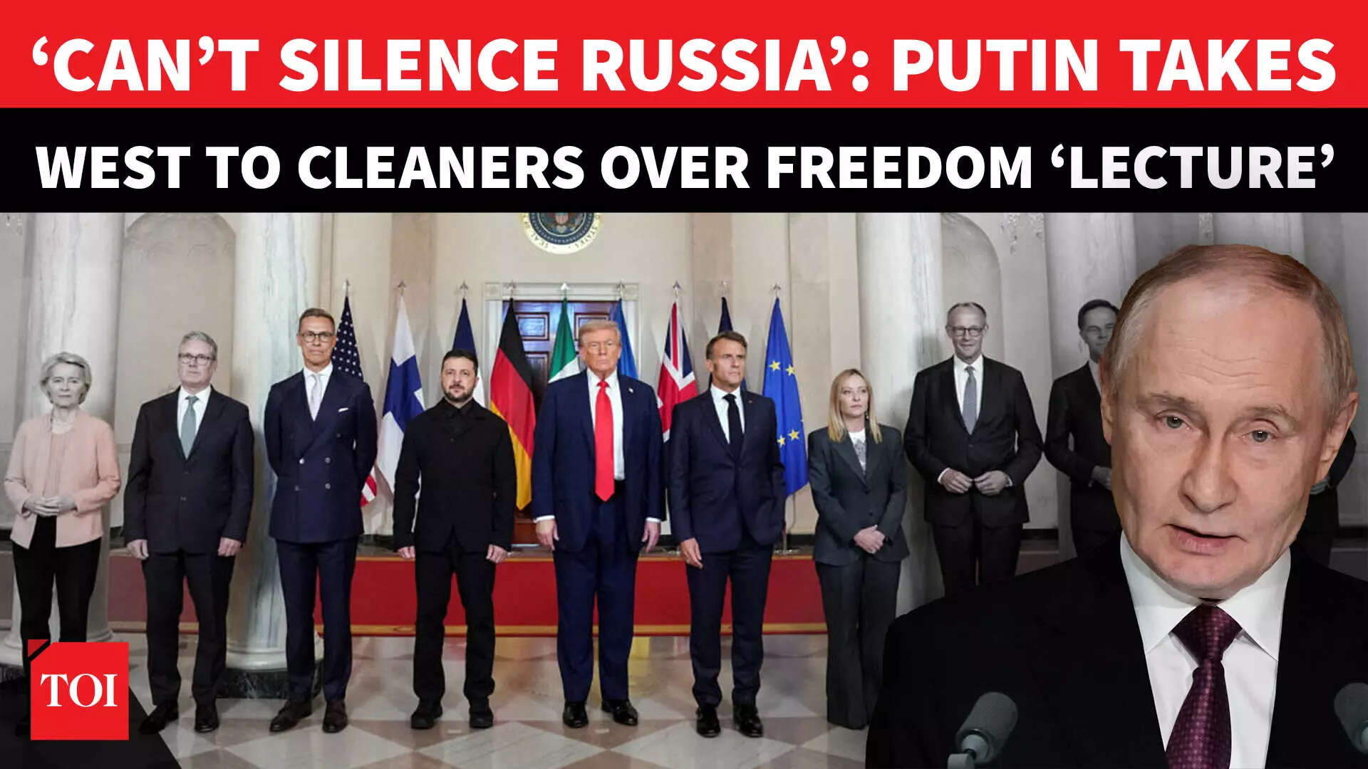 ‘Don’t Teach Russians…’: Putin Schools West On Freedom Of Speech As War ...