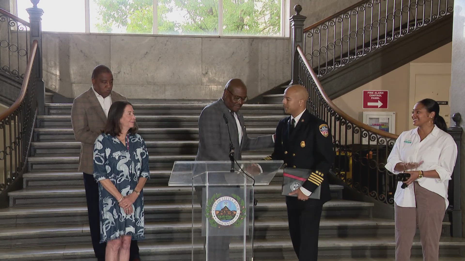 Meet Michael Doan, Little Rock's newest fire chief