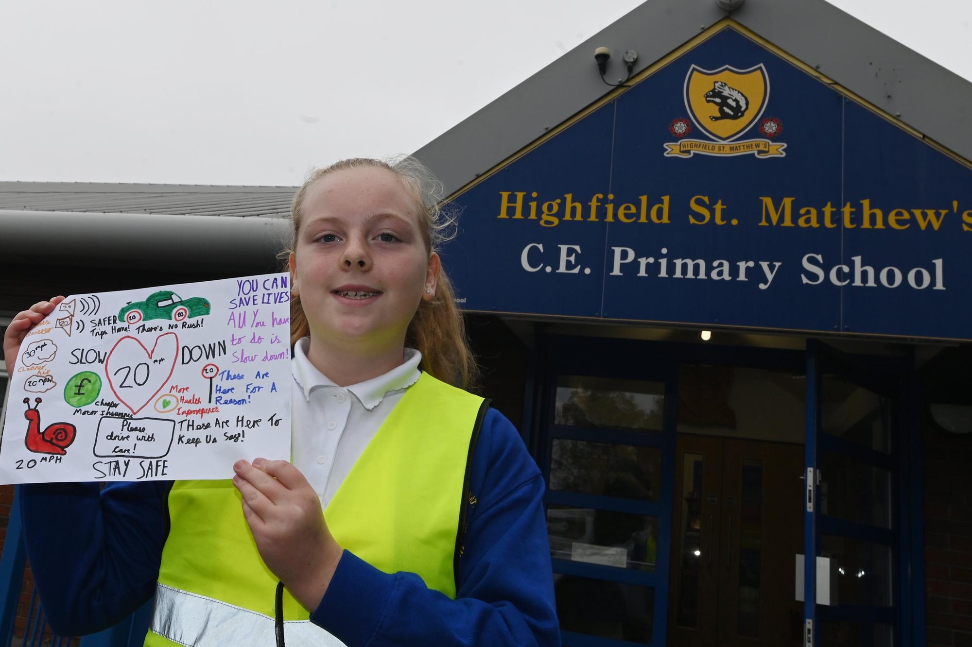 Wigan school staff, pupils and councillors call for 20mph speed limit ...