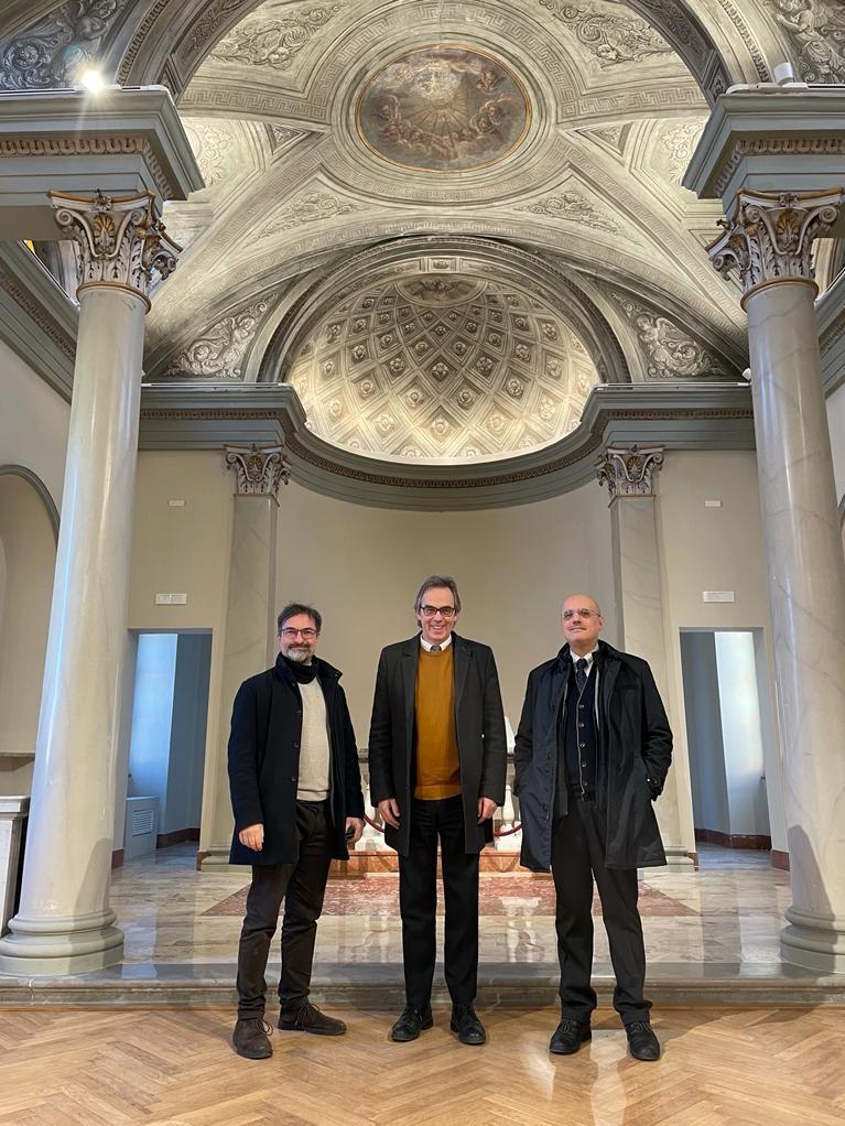 Un libro su Maria Cosway. Lo storico d’arte Lloyd in visita alla Fondazione