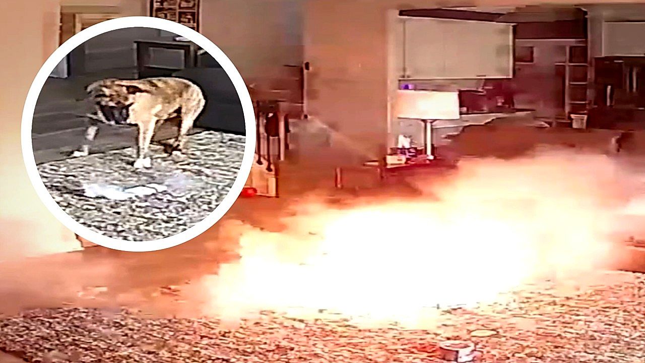 The canine last straw: firefighter's dog causes minor house fire by ...