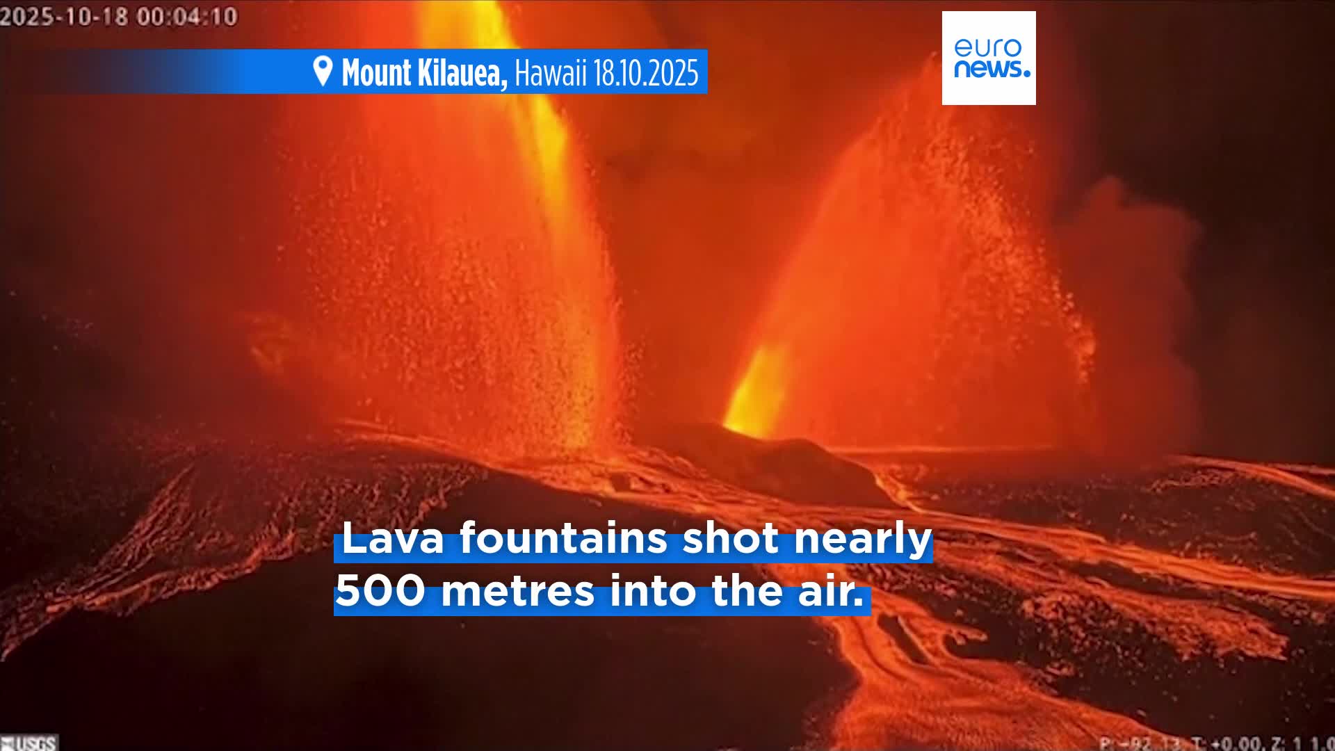 WATCH: 'Record high' lava fountains seen at Hawaii's Kilauea volcano in ...
