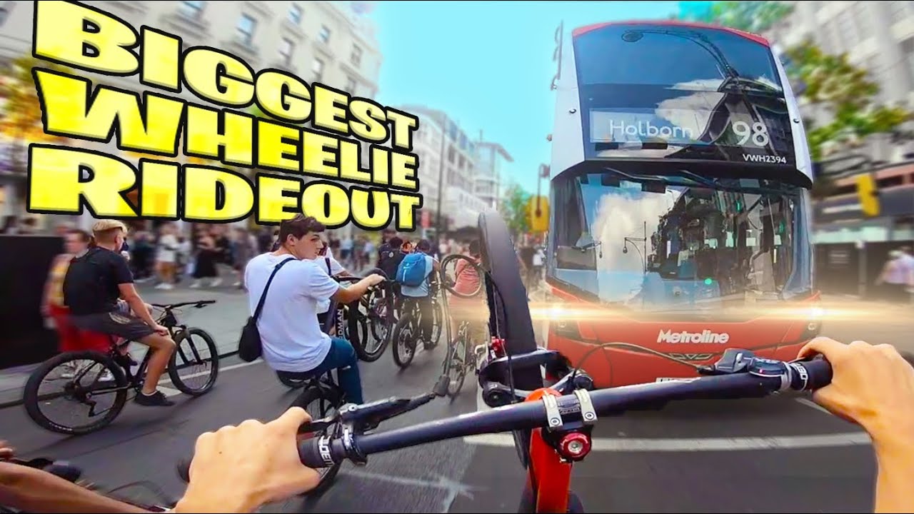 BikeStormz 2022 London’s biggest wheelie rideout
