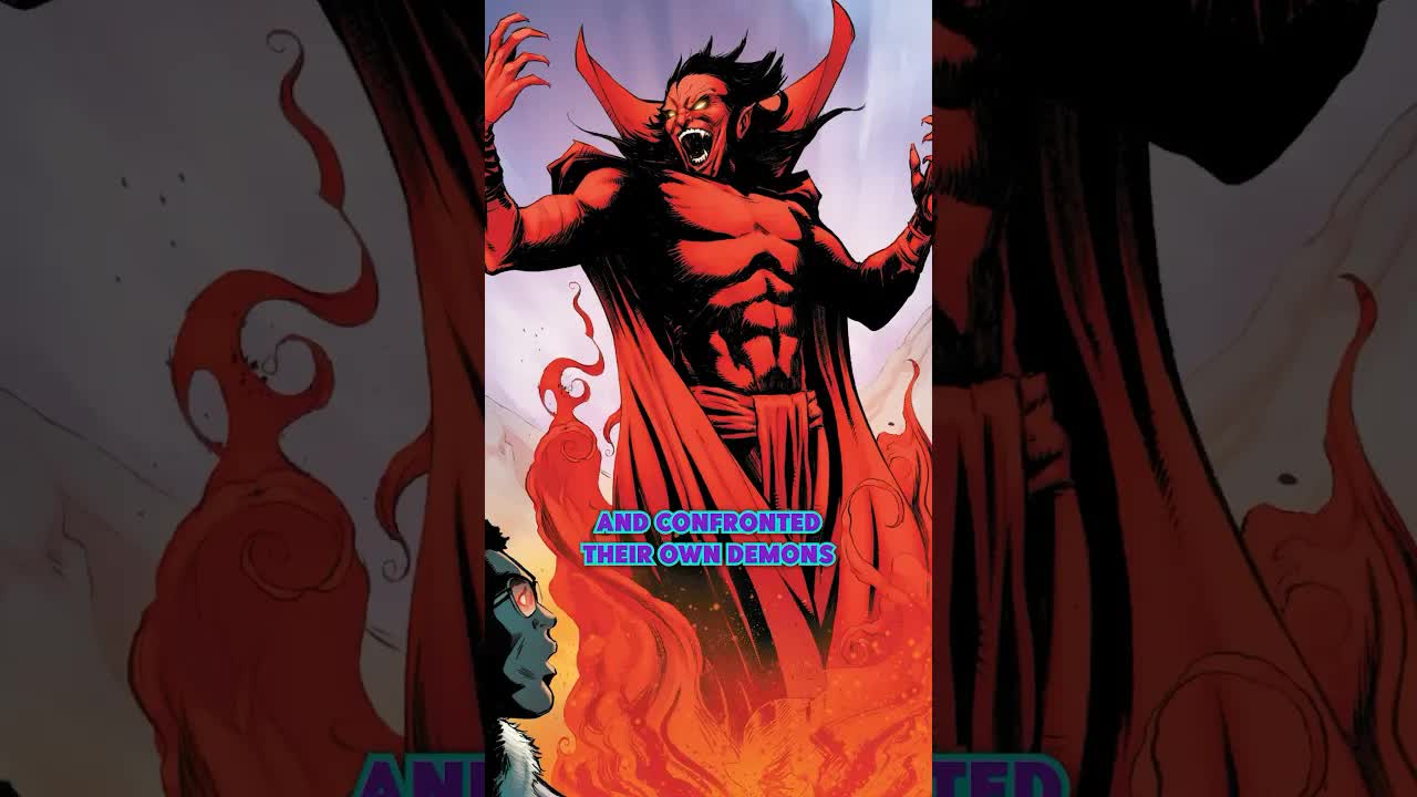 Dr Strange and Mephisto battle while Las Vegas becomes Hell. 🔥