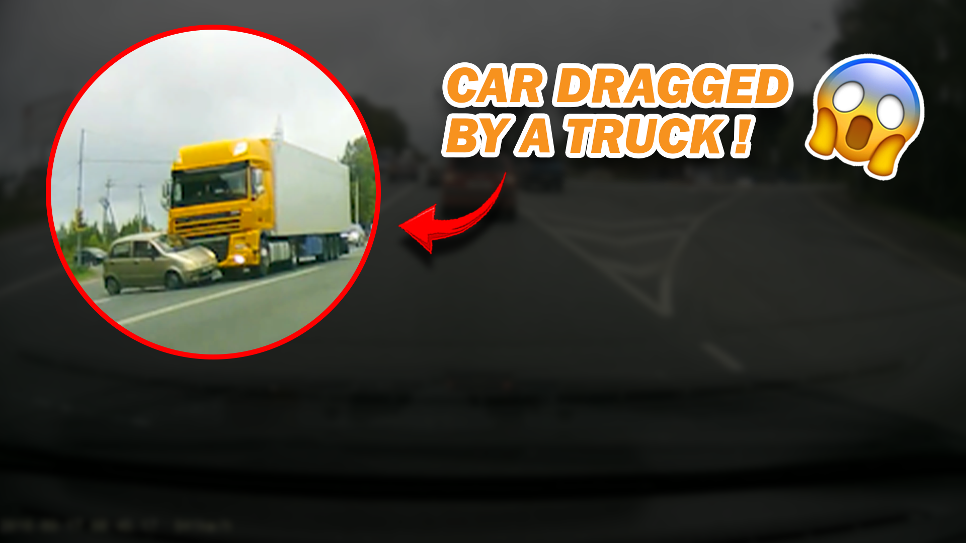 Truck Incident Caught on Camera