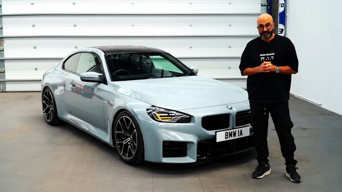 G87 M2 Stance Upgrade – Evolve Lowering Springs and Spacers Installed