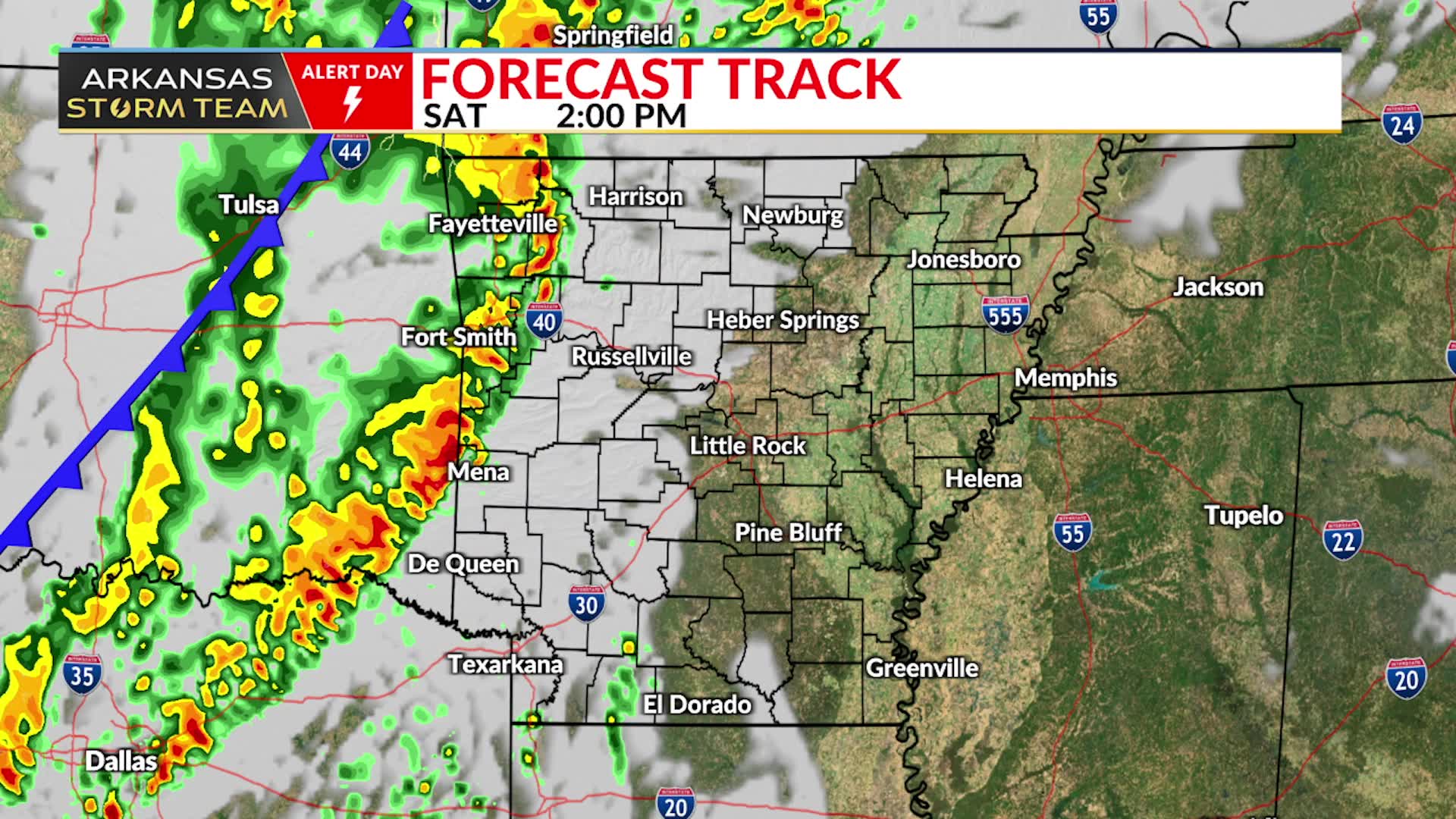 Arkansas Storm Team Alert Day