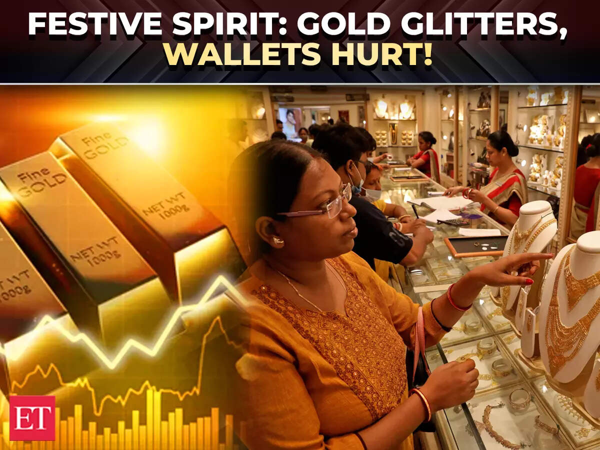 Festive rush meets inflation: Gold shines bright but costs pinch ...