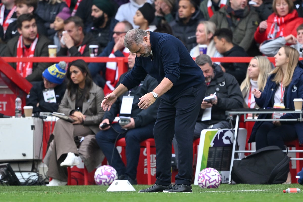 Ange Postecoglou sacked by Nottingham Forest after eight games and 39 days