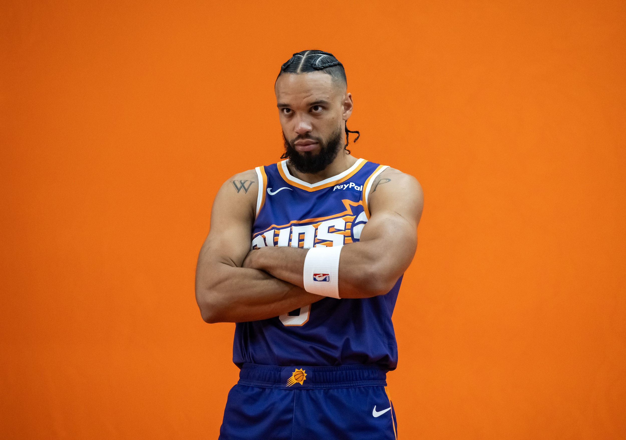 Phoenix Suns player sheds blood during fiery practice