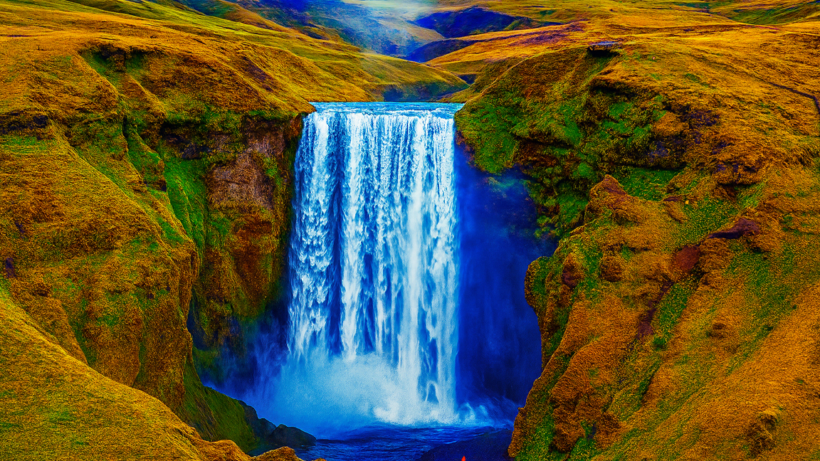 Soothing Waterfall Sounds – Cinematic Relaxation