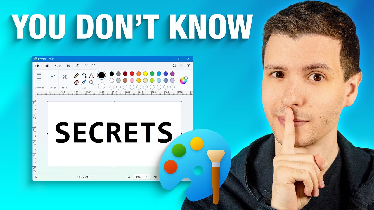 Secret features of MS Paint in Windows explained