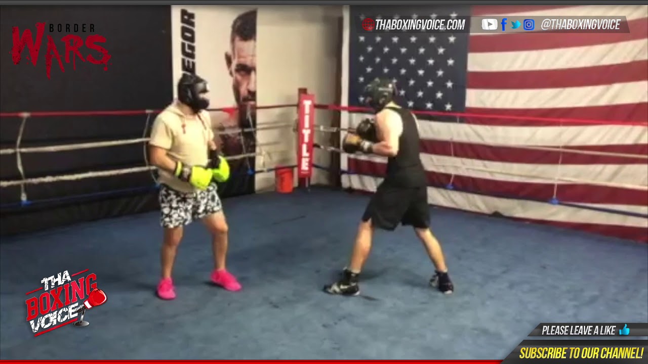 🔵Border Wars Jose "El Loco" Saenz vs Robert "The Rockstar" Ortiz🔥Sparring