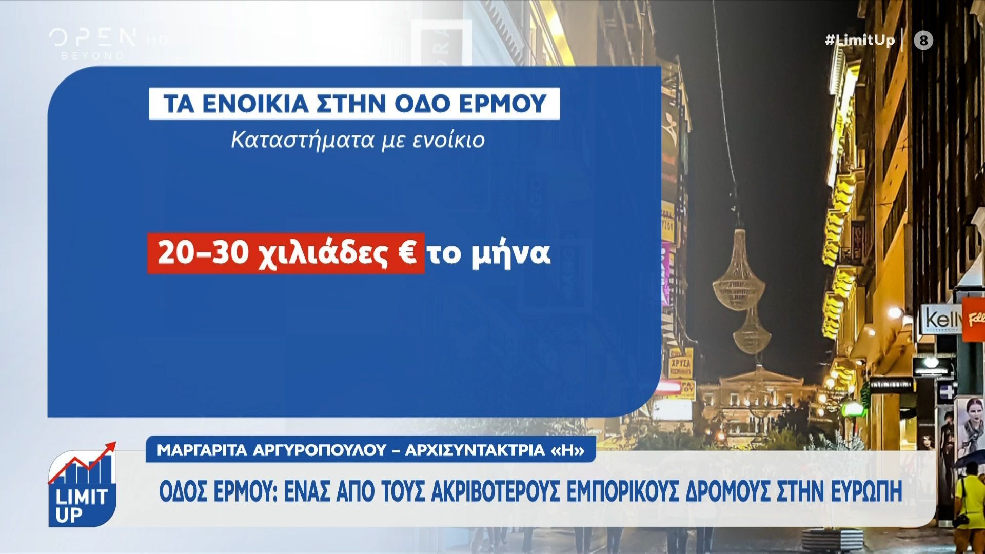 Οδός Ερμού: Ένας από τους ακριβότερους εμπορικούς δρόμους στην Ευρώπη